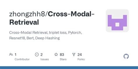 Cross Modal Retrieval BERT Example Py At Master Zhongzhh8 Cross Modal