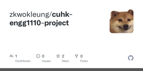 GitHub Zkwokleung Cuhk Engg Project