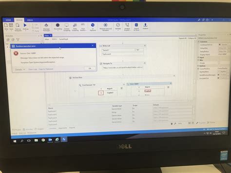 Help Value Does Not Fall Within The Expected Range Help Uipath Community Forum