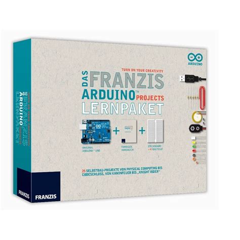 das franzis arduino projects lernpaket feltron zeissler