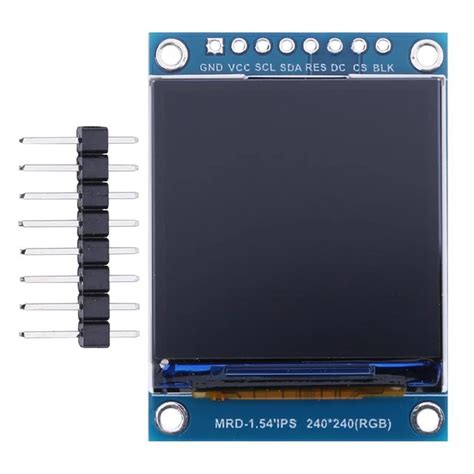 154 Inch Full Color Ips Lcd Display Module 240x240 Spi Interface