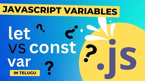 Javascript Variables In Telugu 02 Javascript Tutorials Js