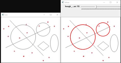 opencv HoughCircles 霍夫圆变换原理及圆检测 狂奔的小学生 博客园