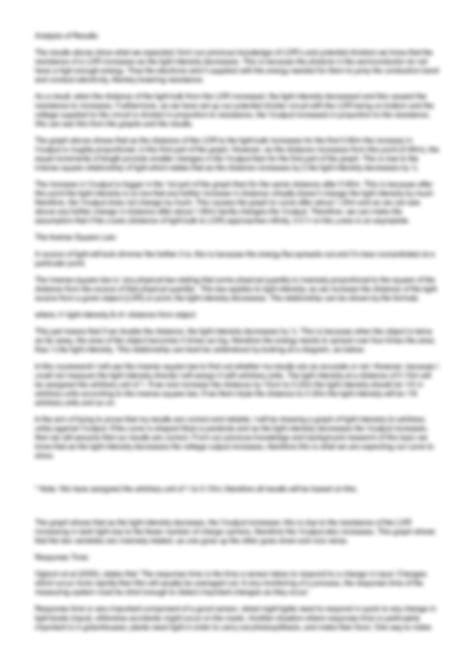 solution sensors cwk the aim of this coursework is to construct a