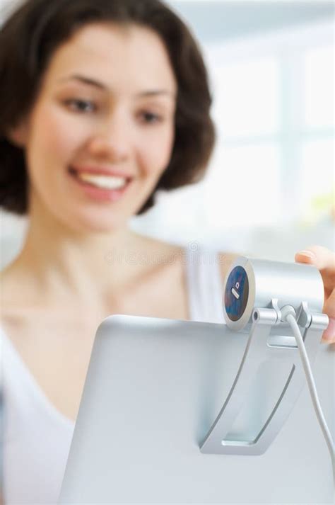 Webcam Stock Photo Image Of Accessibility Adult People