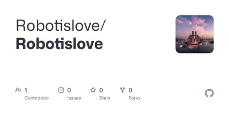 GitHub Robotislove Robotislove