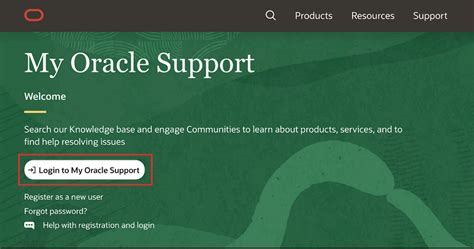 My Oracle Support