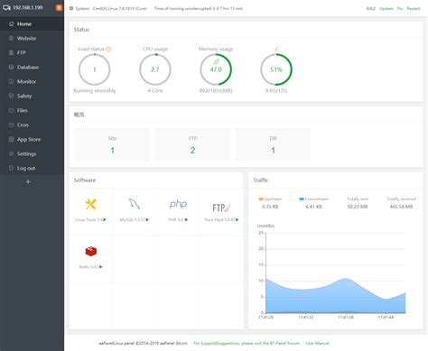 AaPanel Free And Open Source Hosting Control Panel LinuxLinks