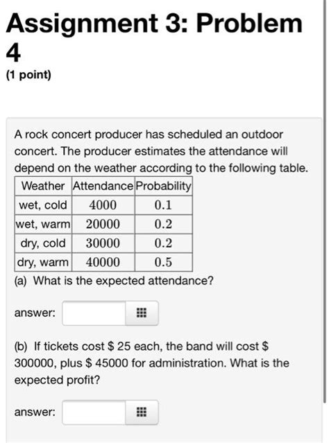 solved assignment 3 problem 3 1 point the mean and