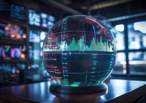 Premium Ai Image A Visual Concept Of Aipowered Predictive Analytics Forecasting Stock Market