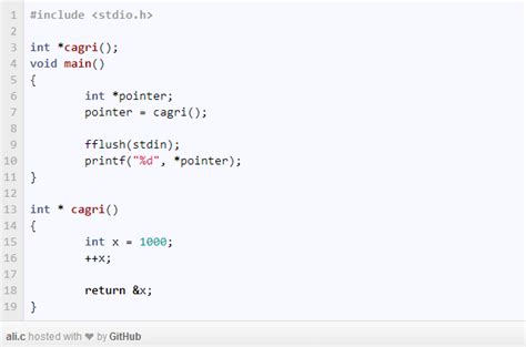 C Dangling Pointer Sorunu By Ali GÖren Medium