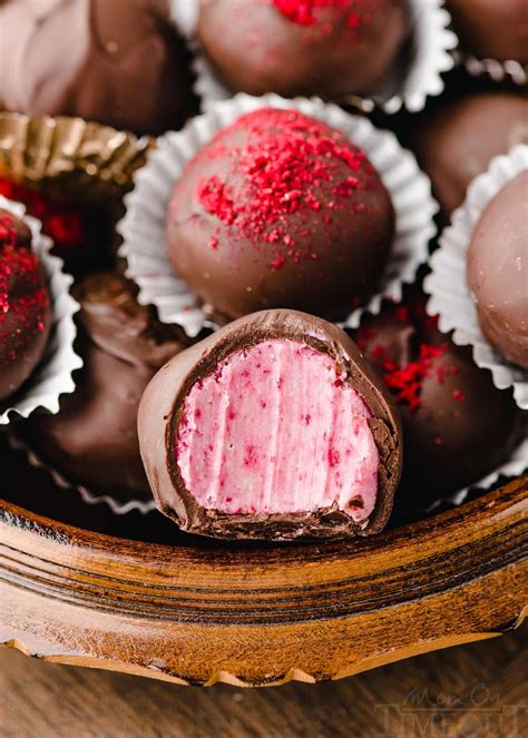 The Best Raspberry Truffles Recipe Mom On Timeout