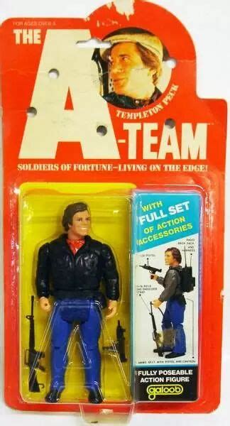 A Team Galoob Mint On Card Action Figure Tempelton Peck The Face