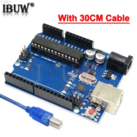 For UNO R DIP SMD ATmega P MEGA P MEGA U For Arduino UNO R USB Cable Shell CH CH G