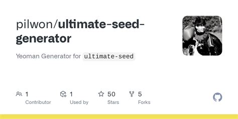 github pilwon ultimate seed generator yeoman generator for `ultimate