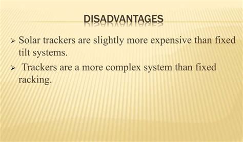 Single Axis Smart Solar Tracking System Using Arduino Ppt