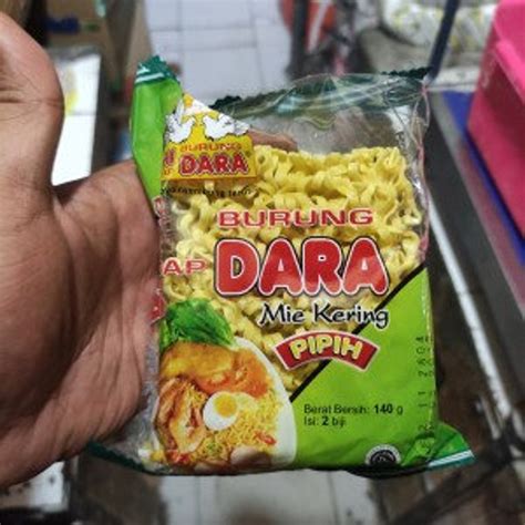 Mi Cap Burung Dara Mie Kering Pipih Gr Etsy