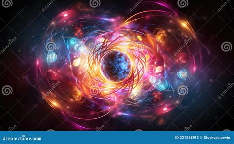 Hydrogen Atom Illustration Stock Illustration Illustration Of