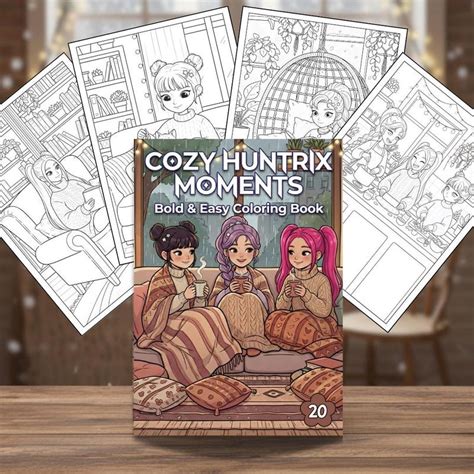 Huntrix Coloring Pages Etsy