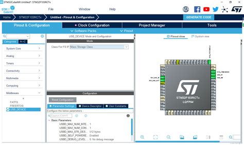 Stm32——usb 内部flash模拟u盘stm32 Usb Mass Storge Class Csdn博客