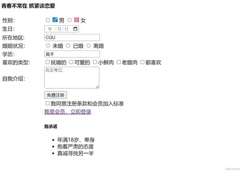 启航注册页面 csdn博客