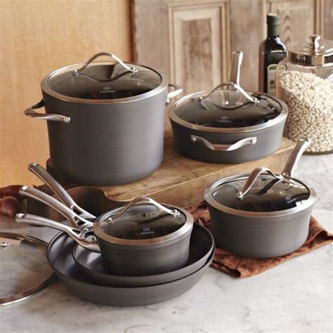Calphalon Contemporary Nonstick 11 Piece Cookware Set Williams Sonoma