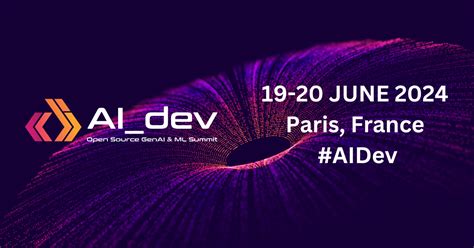 Aidev Open Source Genai And Ml Summit Europe Lf Events