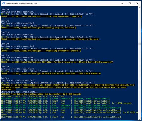 Powershell Dsc Debug Mode Cannot Run Without Pres Esri Community