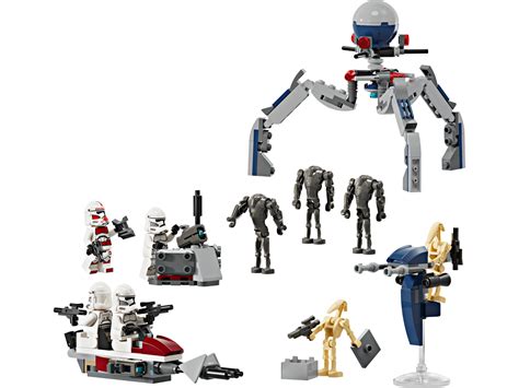 Clone Trooper™ And Battle Droid™ Battle Pack 75372 Star Wars™ Buy Online At The Official Lego