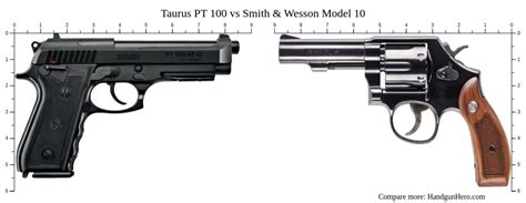 Taurus PT Vs Smith Wesson Model Size Comparison Handgun Hero