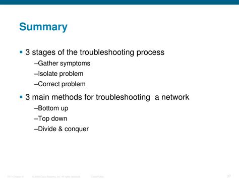 PPT Network Troubleshooting PowerPoint Presentation Free Download ID