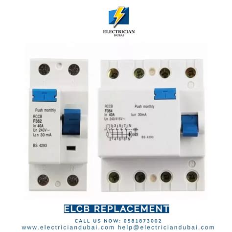 Elcb Replacement 0581873002 Electrician Dubai كهربائي دبي