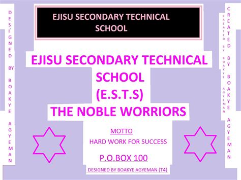 Ejisu Secondary Technical School Ests Ejisu