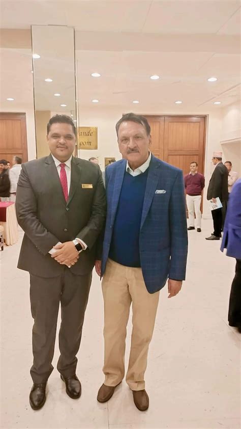Akhil Pandey On Linkedin Honored To Meet With The Current Hon Finance Minister Of Nepal Dr