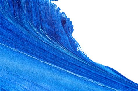 로르샤흐 잉크블롯 방법을 사용하여 흰색 종이 배경에 추상 파란색 아크릴 페인팅 색상 텍스처 0명에 대한 스톡 사진 및 기타 이미지 Istock