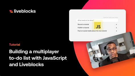 Building A Multiplayer To Do List With Javascript And Liveblocks Youtube