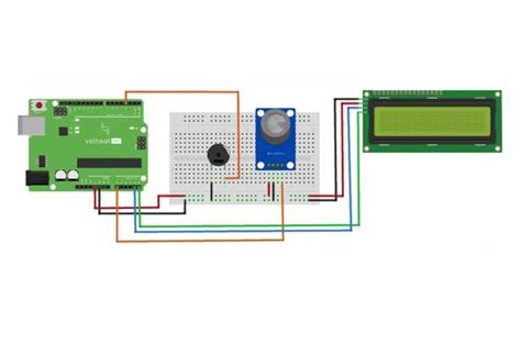Voltaat Learn Arduino Smoke Level Detector Using Mq 135 Sensor With Alarm