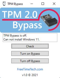 TPM Bypass To Install Windows FreeTimeTech