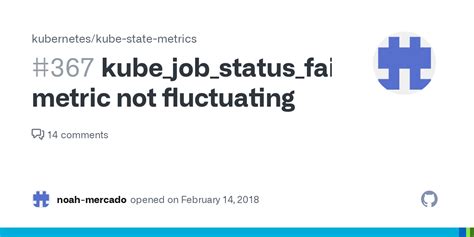 Kube Job Status Failed Metric Not Fluctuating Issue Kubernetes Kube State Metrics GitHub