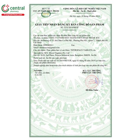 Thuốc Thyropace Tablets Hỗ Trợ Cải Thiện Chức Năng Tuyến Giáp