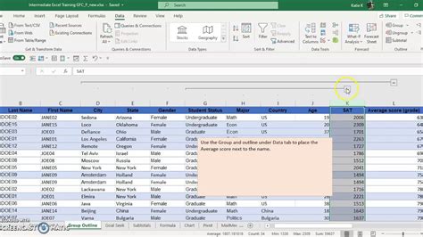 Group And Outline And Subtotal In Excel Youtube