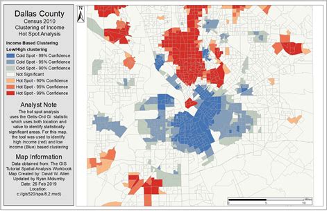 Spatial Pattern Analysis Gis 520 Portfolio