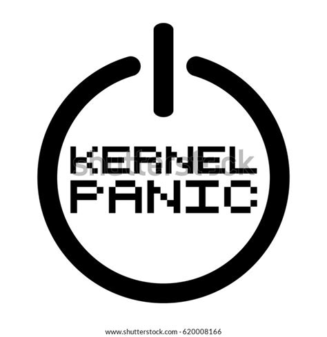 Linux Error Kernel Panic Vector Design Stock Vector Royalty Free