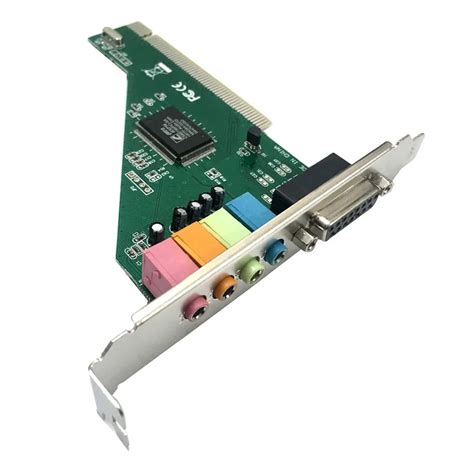 Pci Sound Card Audio Interface With Midi Game Port 3 5mm Computer Audio
