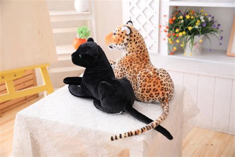 Большая плюшевая пантера 30-120 см | AliExpress