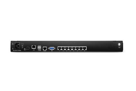 Ht1908 1u Rack Mount 8 Port Cat5 Kvm Over Ip Switch With 1 Local 1 Remote User Access 19inch