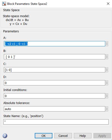 Remove Algebraic Loops