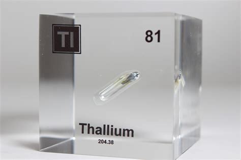 thallium element cube engineered labs