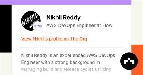 Nikhil Reddy Aws Devops Engineer At Flow The Org