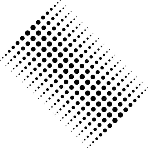 Premium Vector Eps10 Black Vector Halftone Dotted Pattern Artwork Isolated On White Background